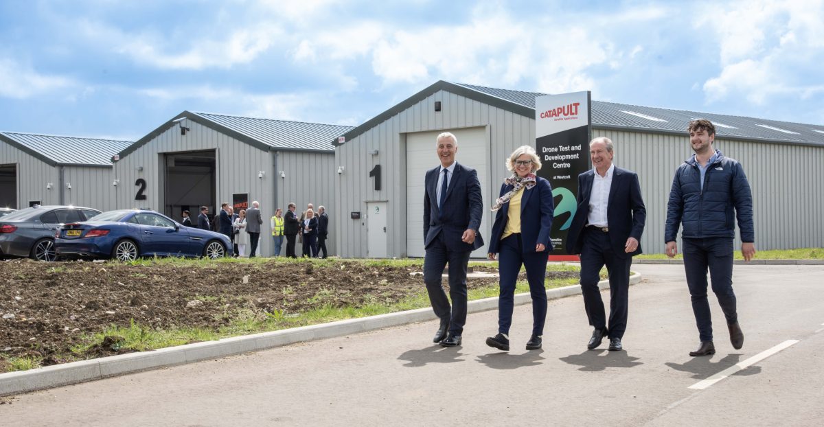 World-Class Drone Centre opens in Buckinghamshire - Westcott Space Cluster